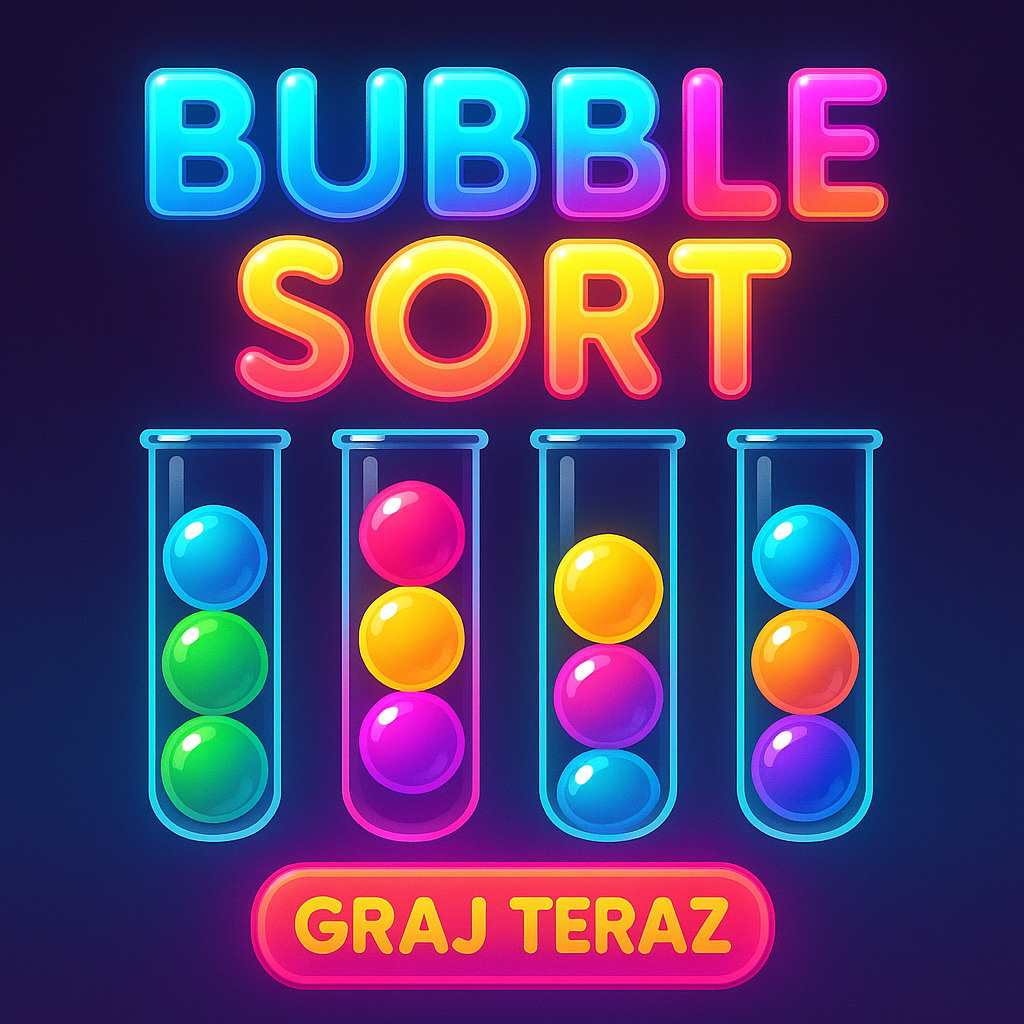 Bubble Sort – Graj Teraz darmowa gra logiczna online