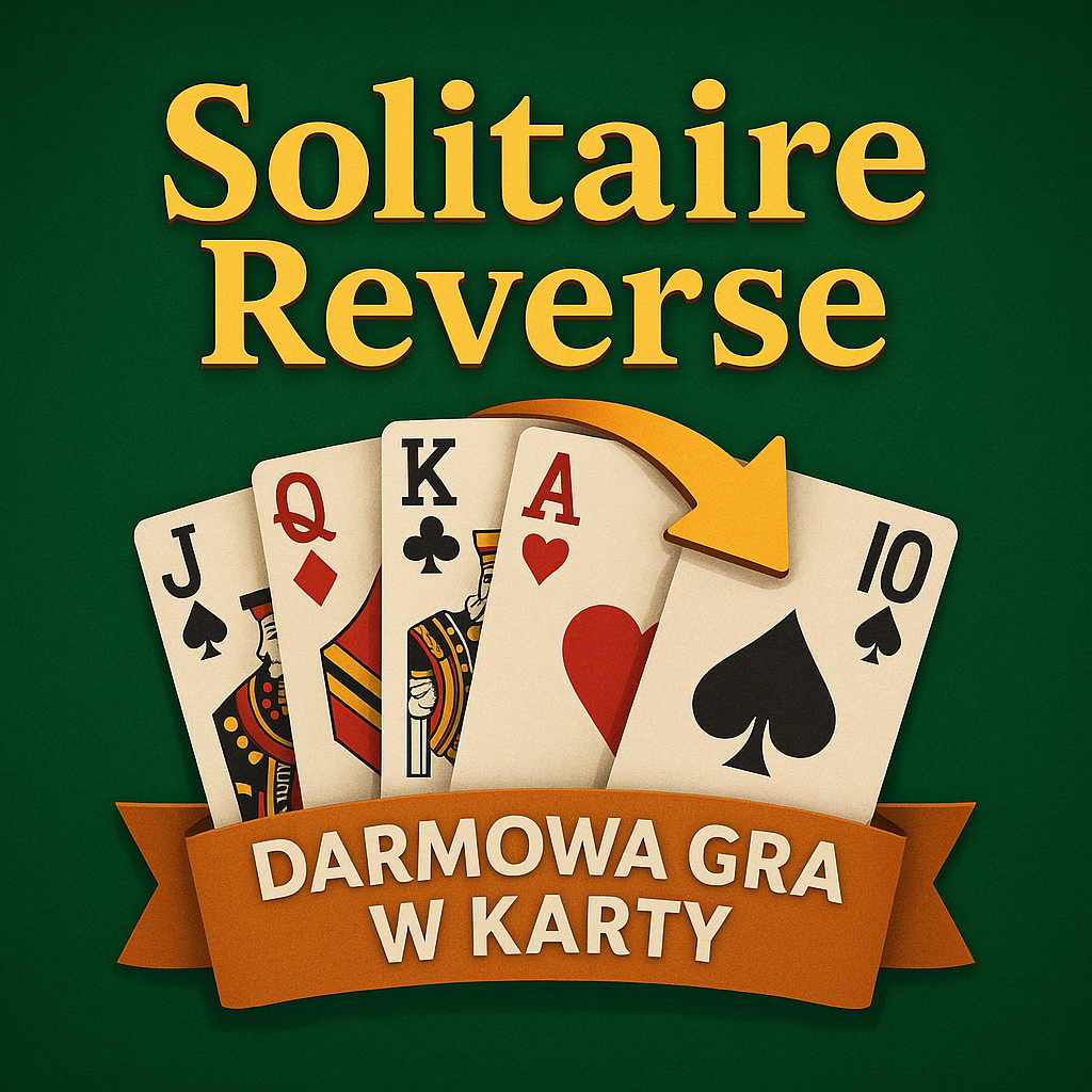 Solitaire Reverse – Darmowa Gra w Karty
